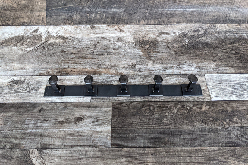 Railroad Spike Coat Rack- Square – BrandValleyIron