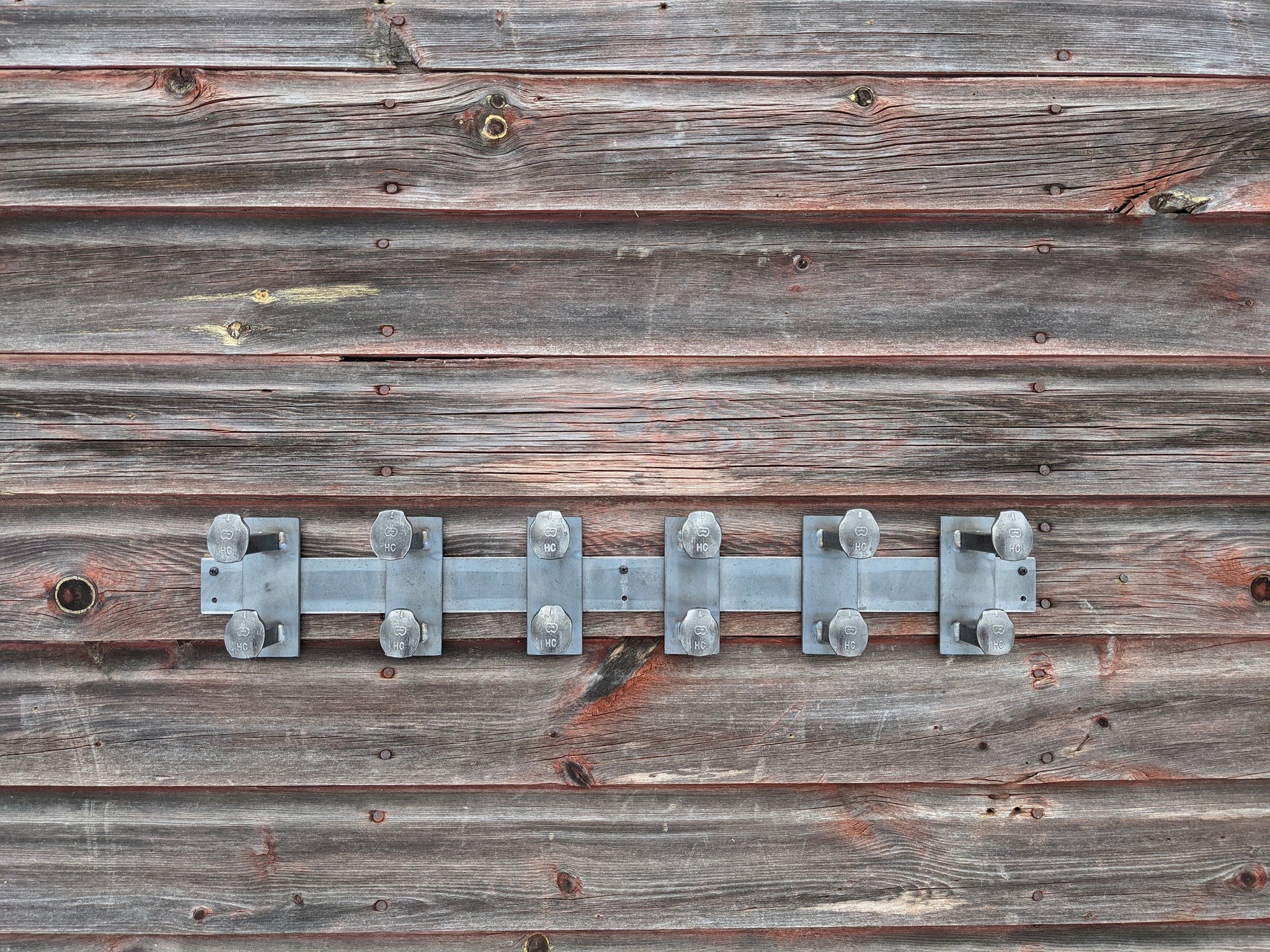 Double Railroad Spike Coat Rack – BrandValleyIron